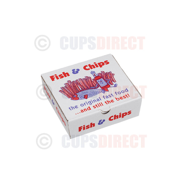 Fish and Chip Boxes - Chippy Meal Boxes, Recyclable Compostable ...