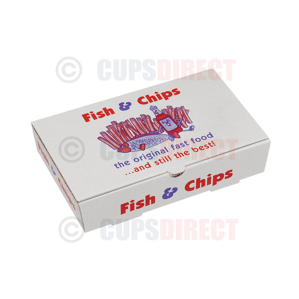 Fish and Chip Boxes - Chippy Meal Boxes, Recyclable Compostable ...