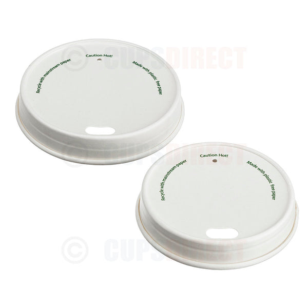 Paper Hot Cup Lids – Bio Recyclable Eco Sip Travel Lids Range | CupsDirect