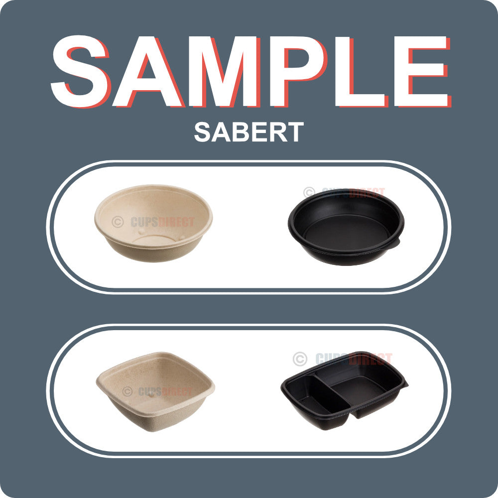 Sabert Packaging Samples | Mixed BePulp & Fastpac Pack