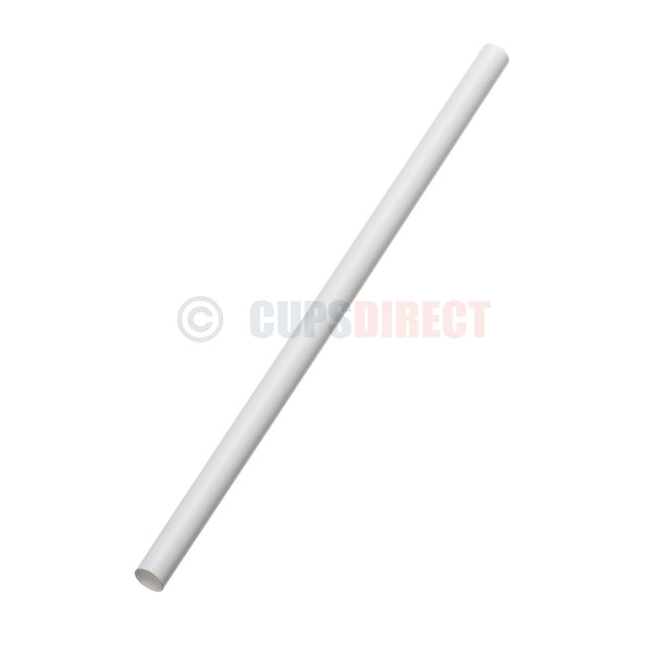 10mm Compostable Straws | PLA Bioplastic Smoothie Straw | CupsDirect